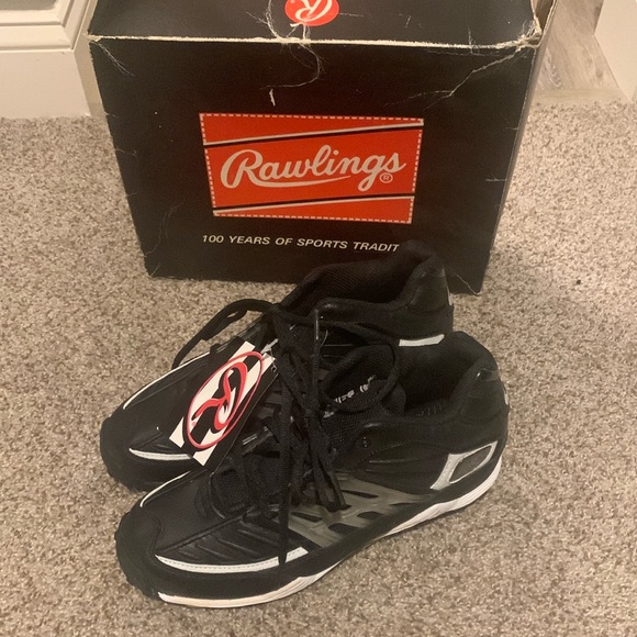 Rawlings | Shoes | Mens Softball Cleats Size 85 | Poshmark